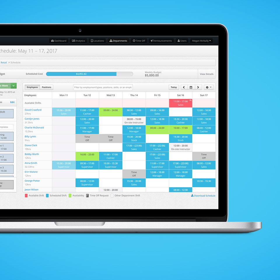 Online Employee Scheduling App Features MakeShift Online Employee Scheduling App Features MakeShift